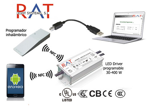 LED-DRIVER electrónico de Alta Eficiencia - RAT Light Systems